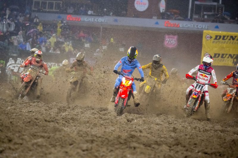 Challenging Night for Team Honda HRC at Muddy San Francisco SX ...