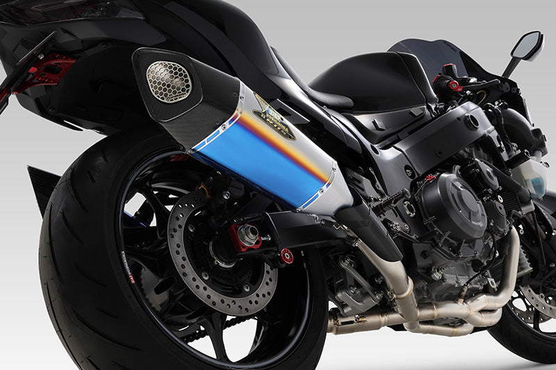 Yoshimura HAYABUSA 2021-23 JMCA RACE R-11Sq R TITANIUM FULL SYSTEM WITH ...