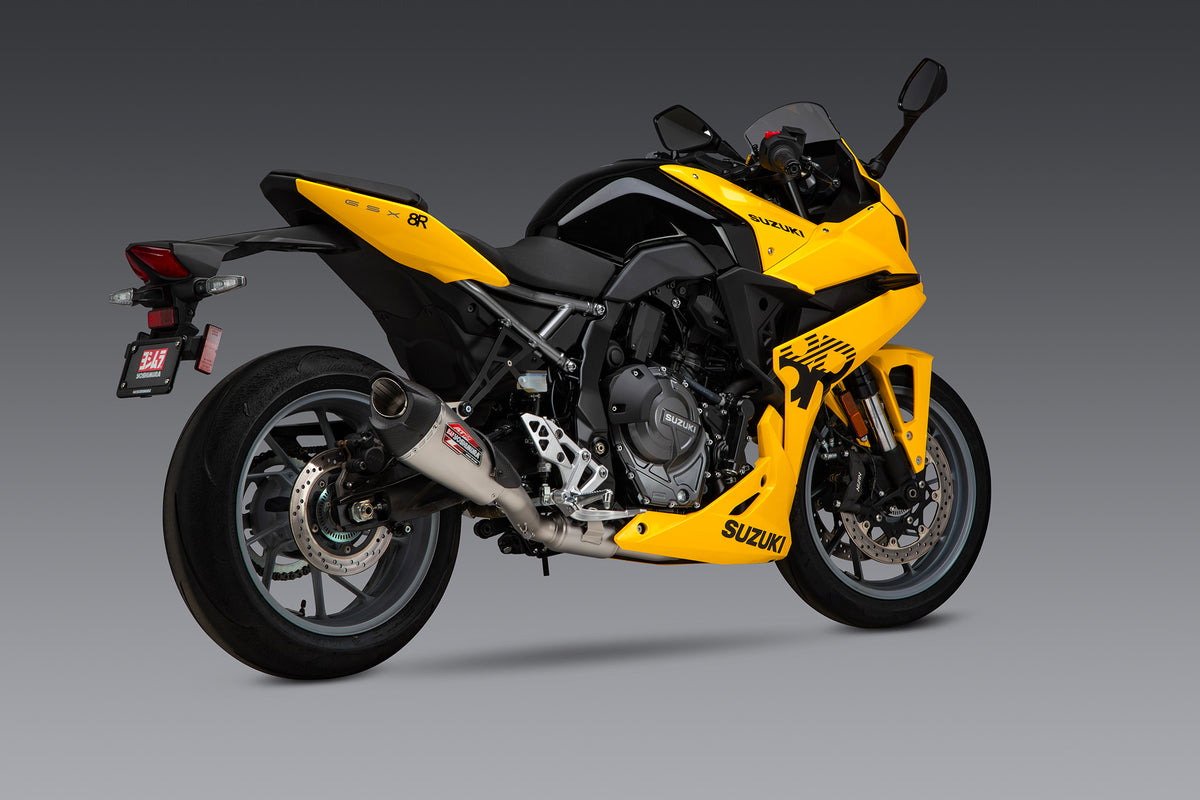 Yoshimura GSX-8S/R 23-25 Race AT2 Stainless Full Exhaust, w/ Stainless ...