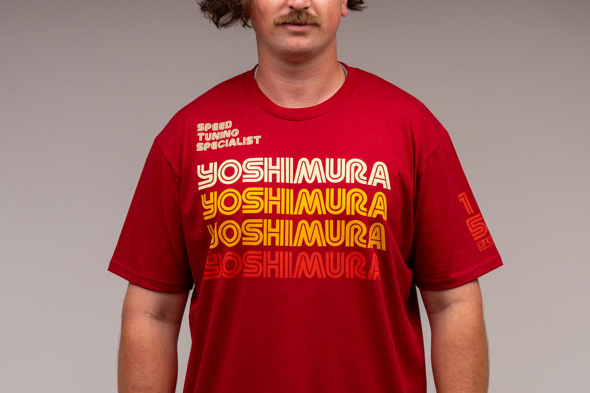 Yoshimura Shades Tee available in Cardinal (Size S to XXL) – Yoshimura ...