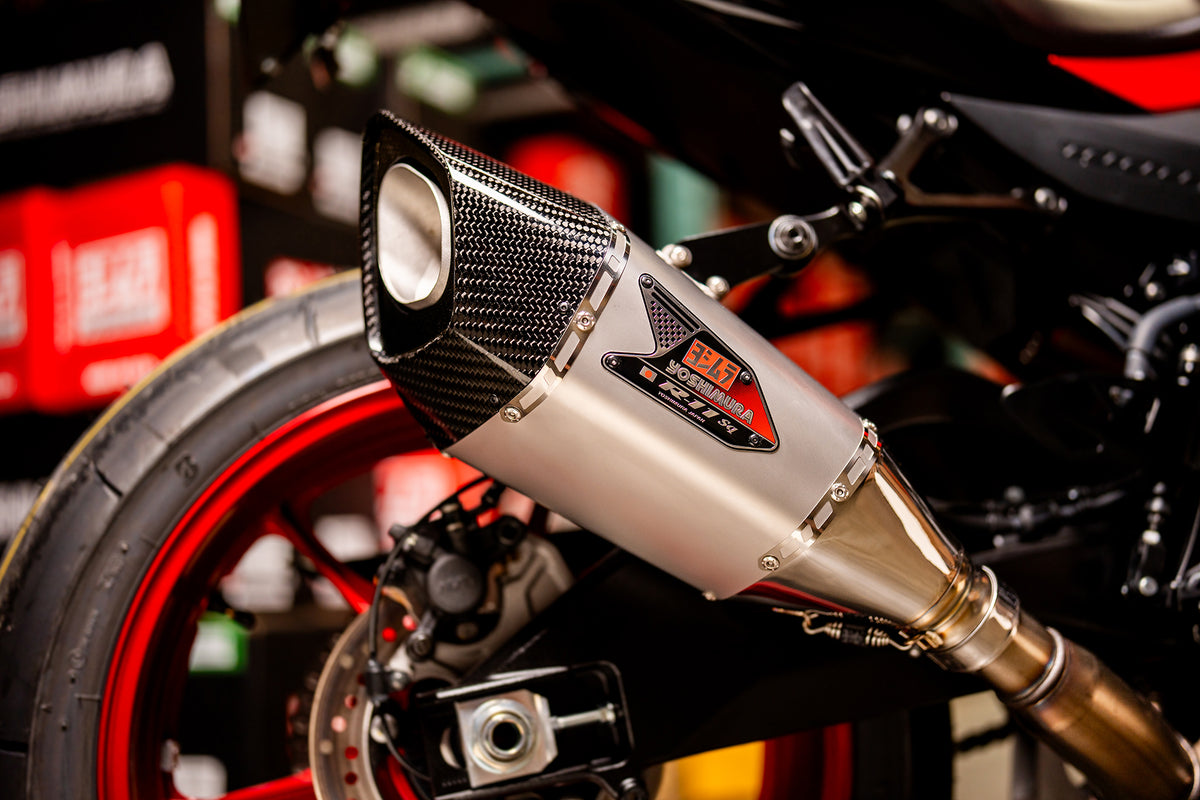 Yoshimura GSX-R1000 2017-25 R-11Sq Stainless Slip-On Exhaust, w ...