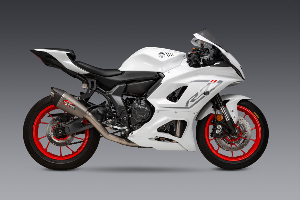 Yoshimura YZF-R7 22-25 Titanium High Mount Muffler Kit – Yoshimura R&D ...
