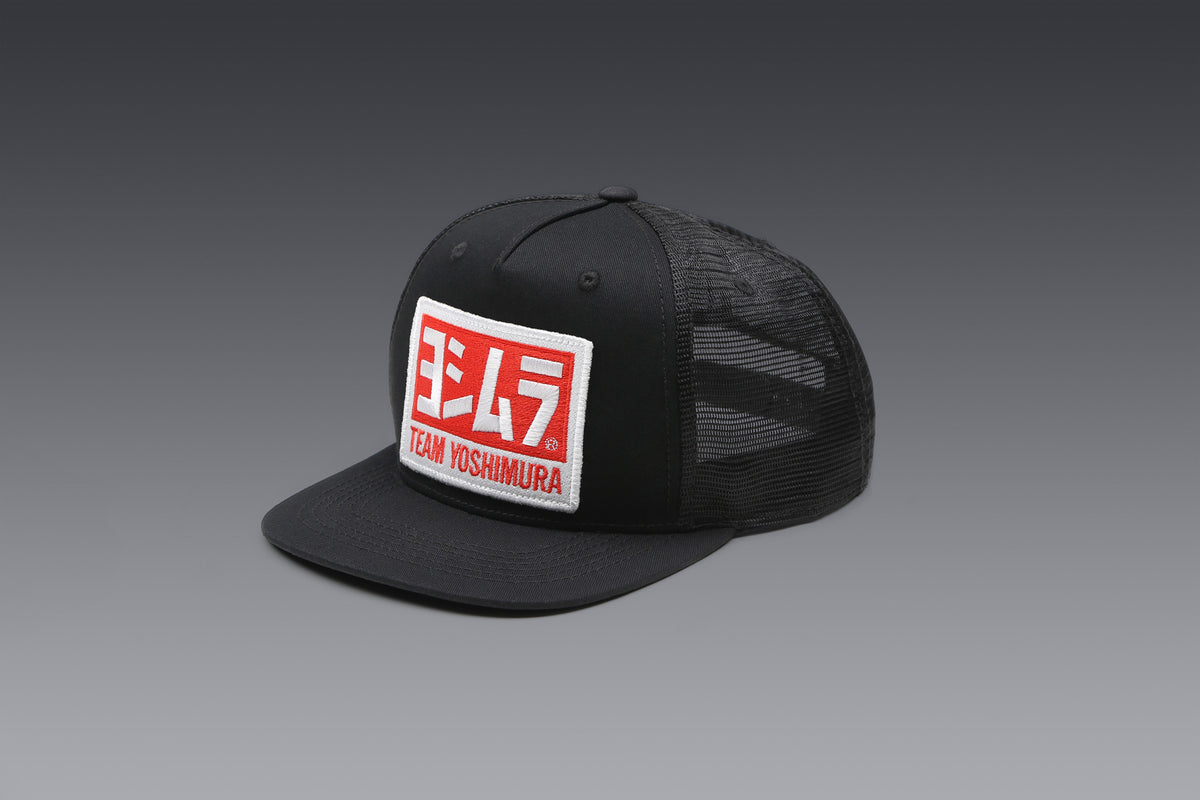 Yoshimura Team Snapback Trucker Hat Black – Yoshimura R&D of America, Inc
