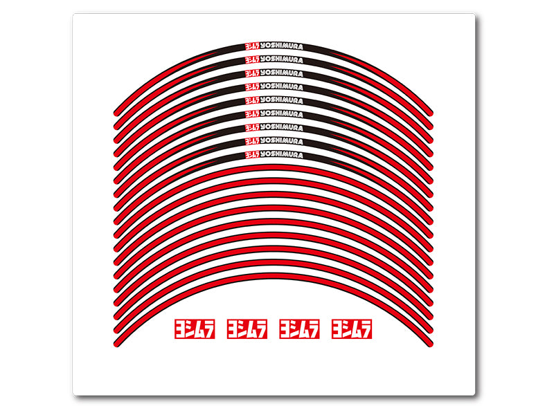 Yoshimura 17 inch Wheel Rim Sticker Type-A – Yoshimura R&D of America, Inc